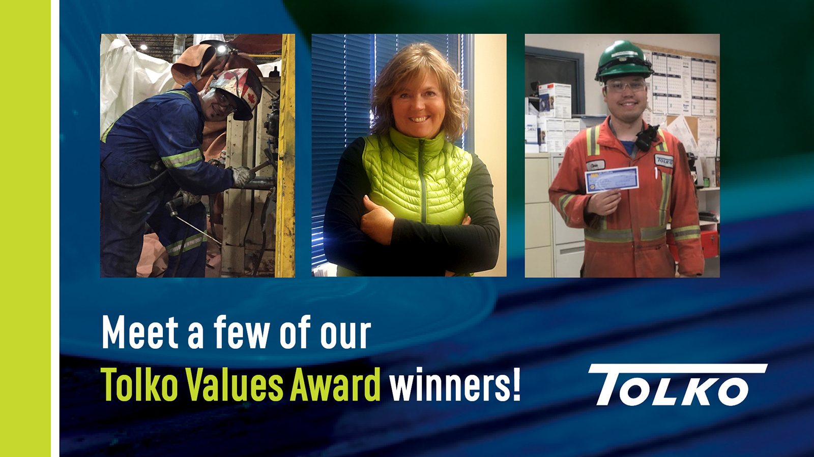 Meet three more Tolko Values Award winners
