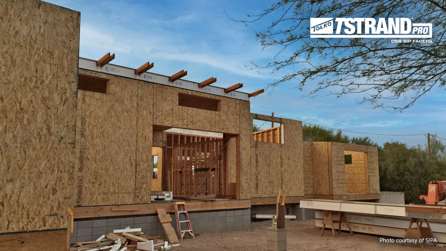 Our OSB SIP Facers are now APA approved for thicker panels