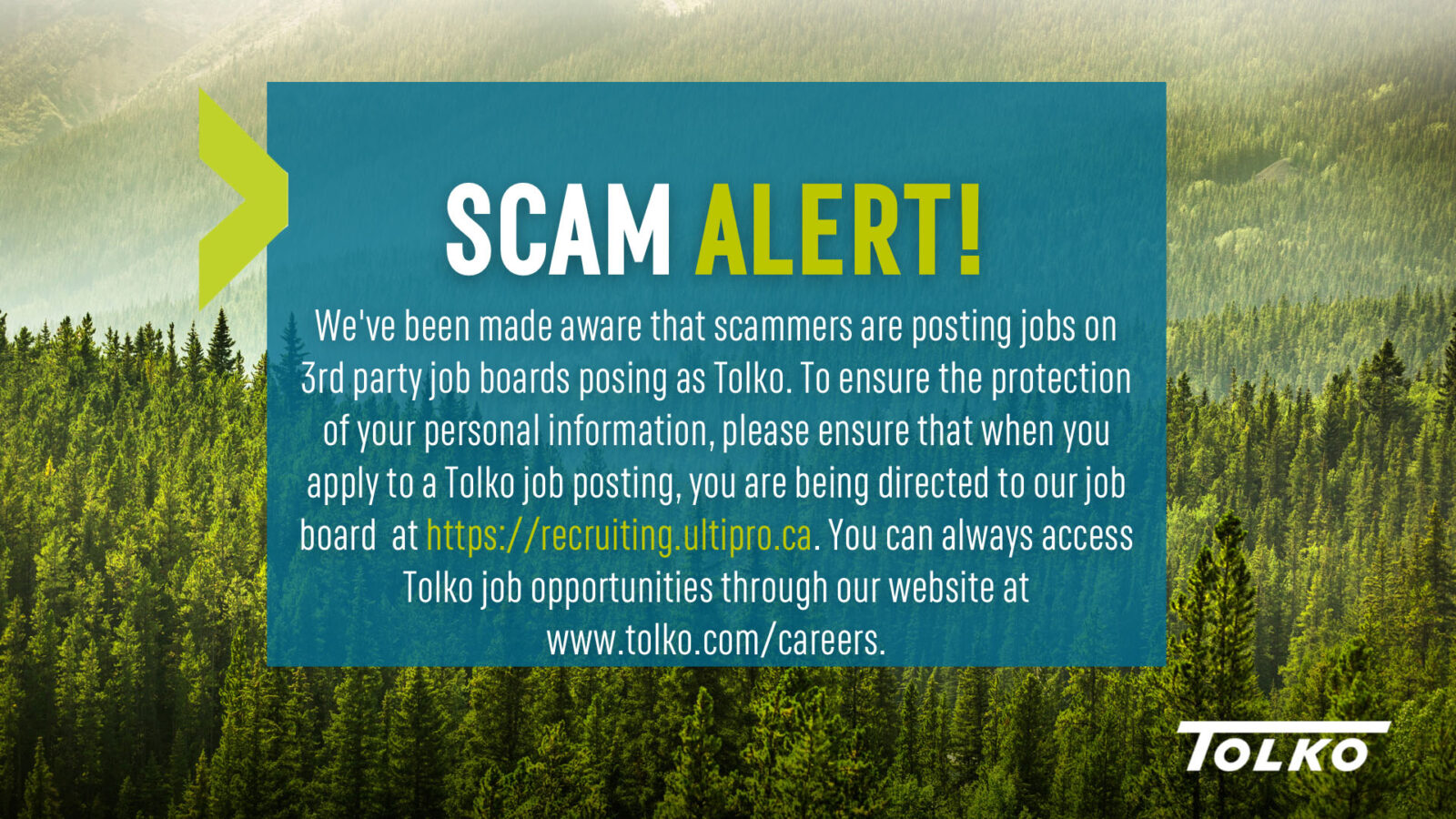 Careers | Tolko Industries