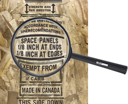 Give them space: Properly spacing wood panels